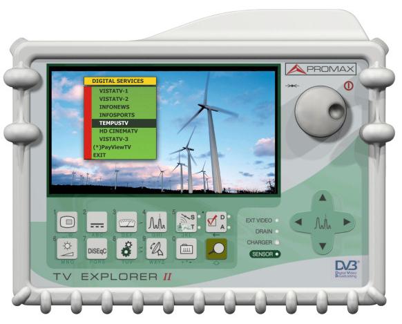 TV Analyzer for Analogue, Digital, Terrestrial, Cable, Satellite ...