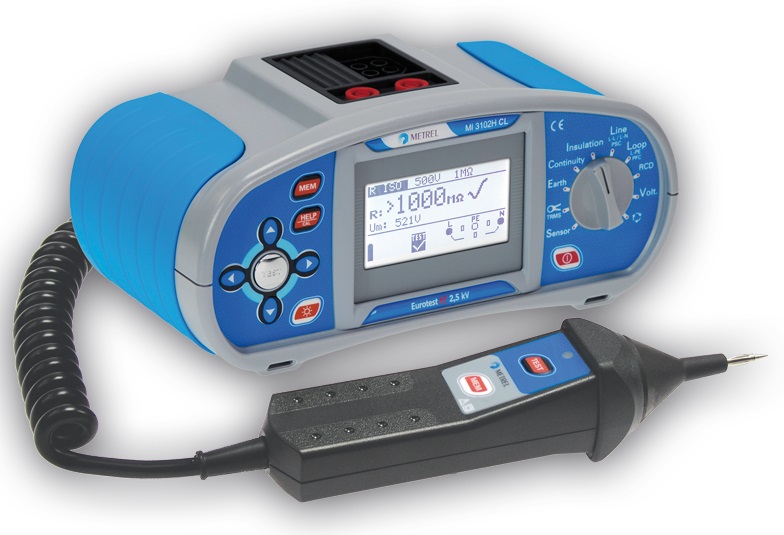 Metrel MI3102H Insulating Resistance Tester 2500V CL Electrical ...