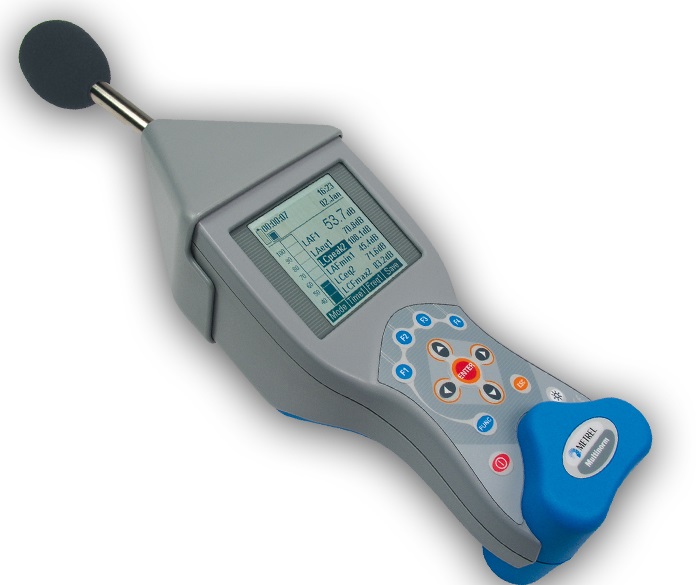Metrel MI6201 MULTINORM Class 1 and Class 2 Sound Level Meter with ...