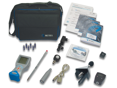Metrel MI6201 MULTINORM Class 1 and Class 2 Sound Level Meter with ...
