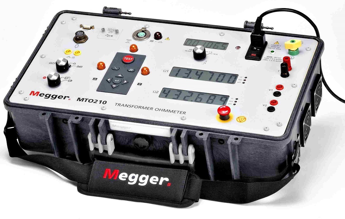 Megger MTO210 Transformer Winding Ohmmeter | Megger MTO210 | MEGGER ...