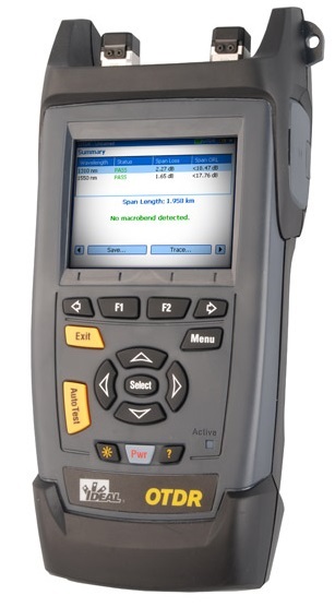 Ideal Industries 33-960 OTDR for SM and MM optical fiber | Ideal ...