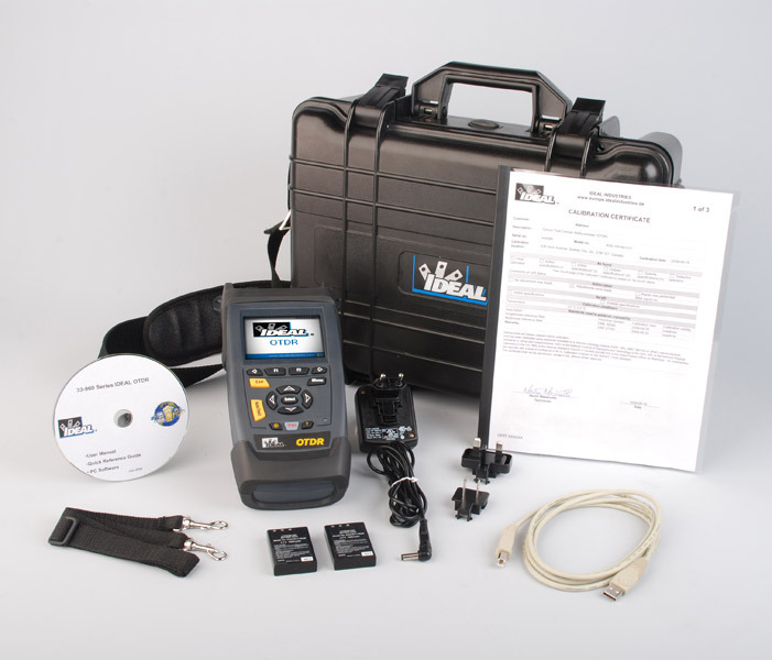 Ideal Industries 33-960 OTDR for SM and MM optical fiber | Ideal ...
