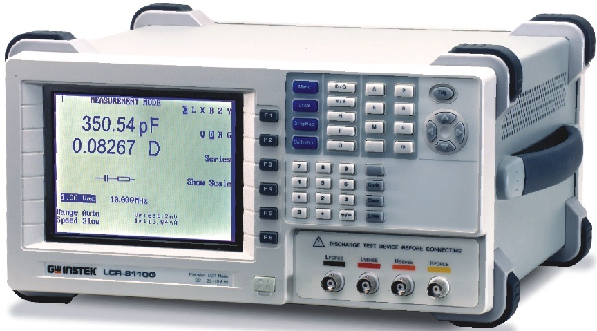 Precision LCR-meter 20Hz..1MHz Gw Instek LCR-8101G | Gw Instek LCR ...
