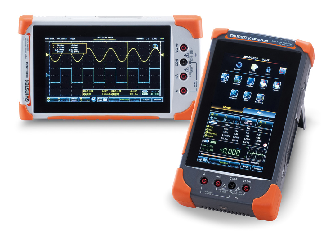 Osciloscop portabil cu ecran tactil INSTEK GDS-200 | GOODWILL INSTEK ...