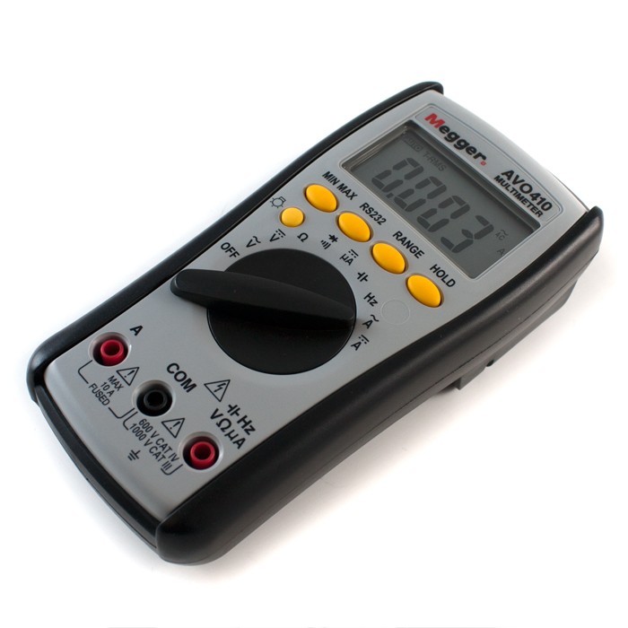Electrician's Multimeter Megger - AVO410 | Megger - AVO410 | MEGGER ...