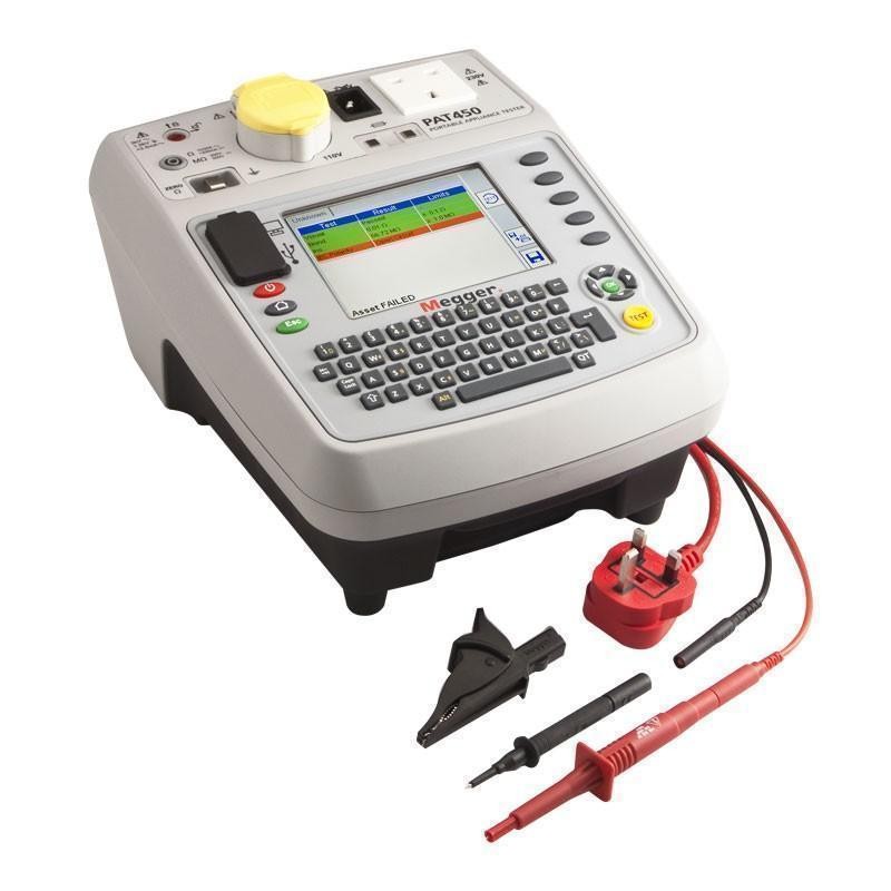 Full Database Driven Portable Appliance Testers Megger - PAT410, PAT420 ...