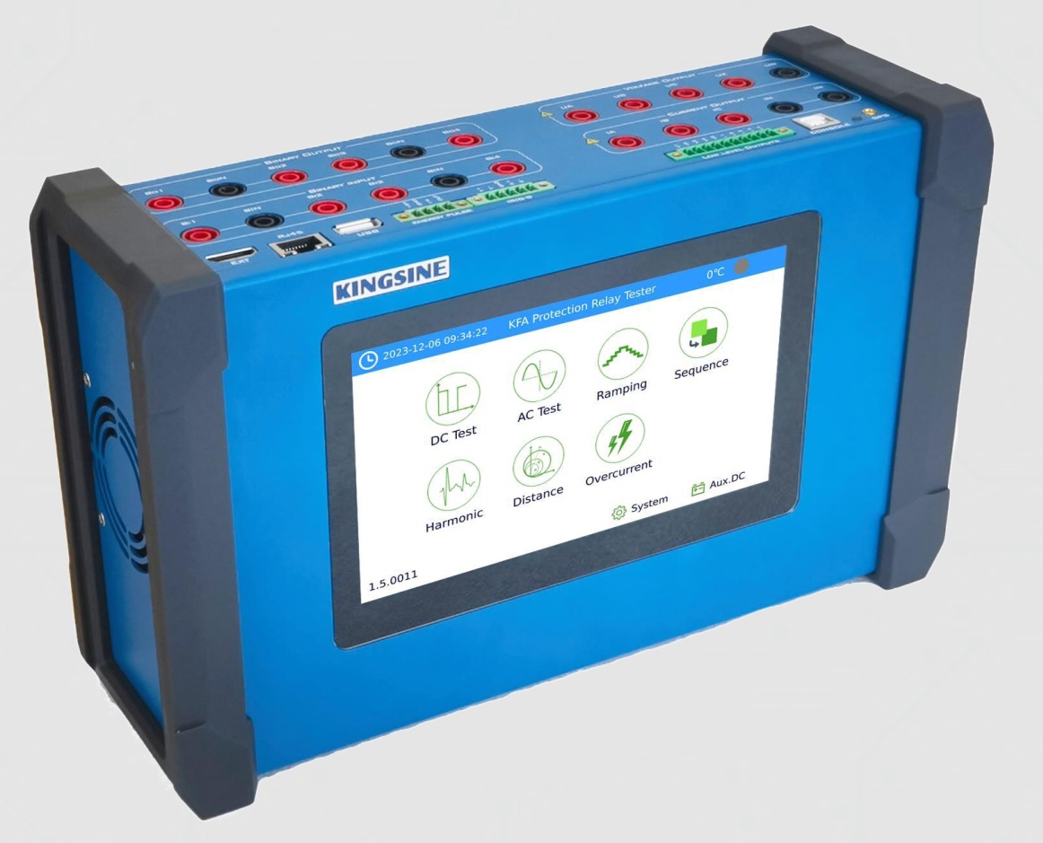 KINGSINE KFA310 Portable Handheld Protection Relay Tester 203091 ...